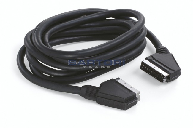 CAVO AUDIO VIDEO 21 POLI SCART MASCHIO / SCART MASCHIO LIGHT