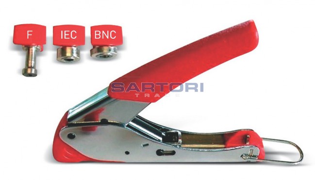 PINZA A COMPRESSIONE PER CAVO D.5/6,6MM