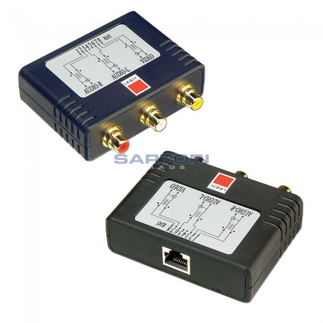 EXTENDER AUDIO / VIDEO SU CAVO LAN