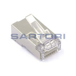 PLUG RJ45 FTP PASSANTE